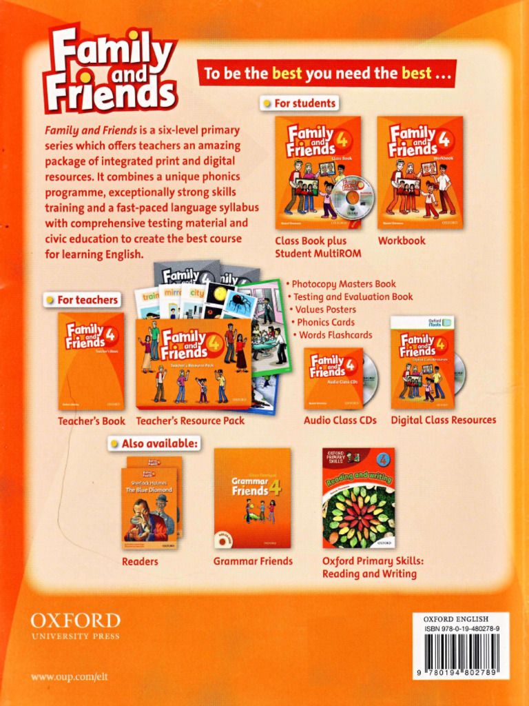 Family and Friends 4 Class Book00124 | PDF