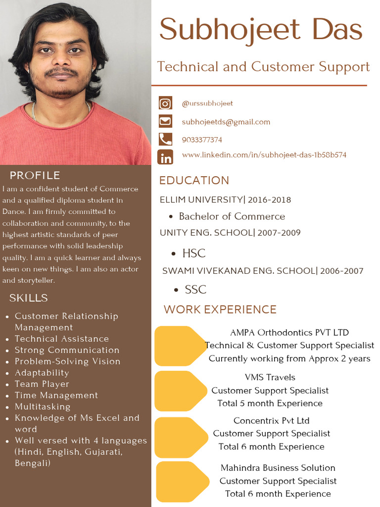 Minimalist Concept Resume Graphic Designer Template - 20241227 - 185132 ...