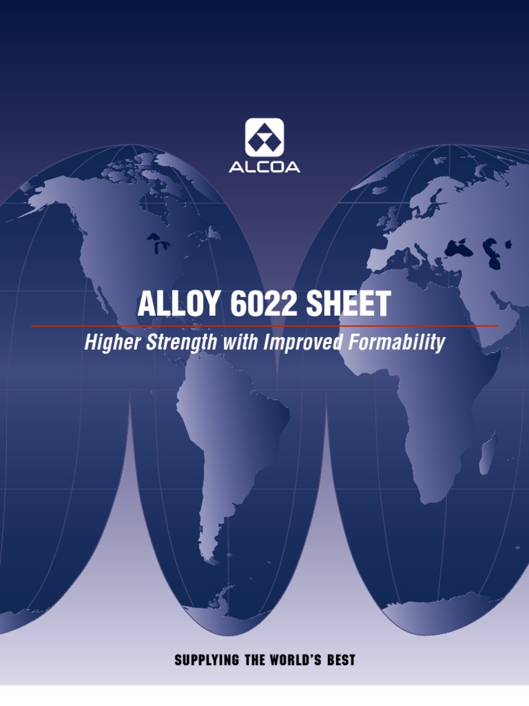Alloy 6022: Strength and Formability | PDF | Sheet Metal | Welding