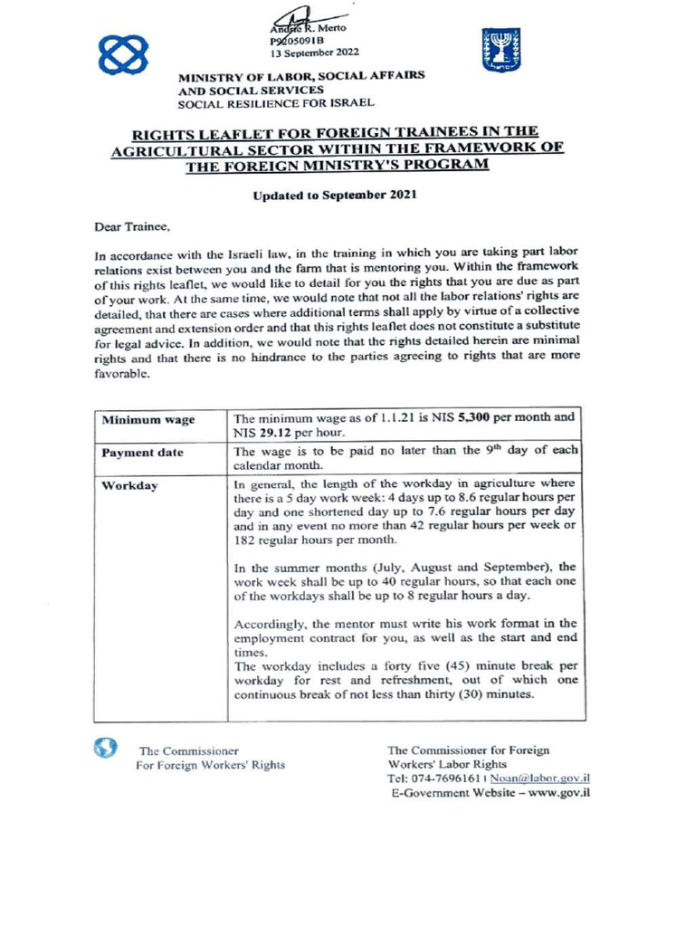 A4. Rights 2022-2023 | PDF