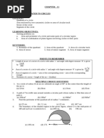 Class 10 Maths: Areas of Circles Notes | PDF | Circle | Area