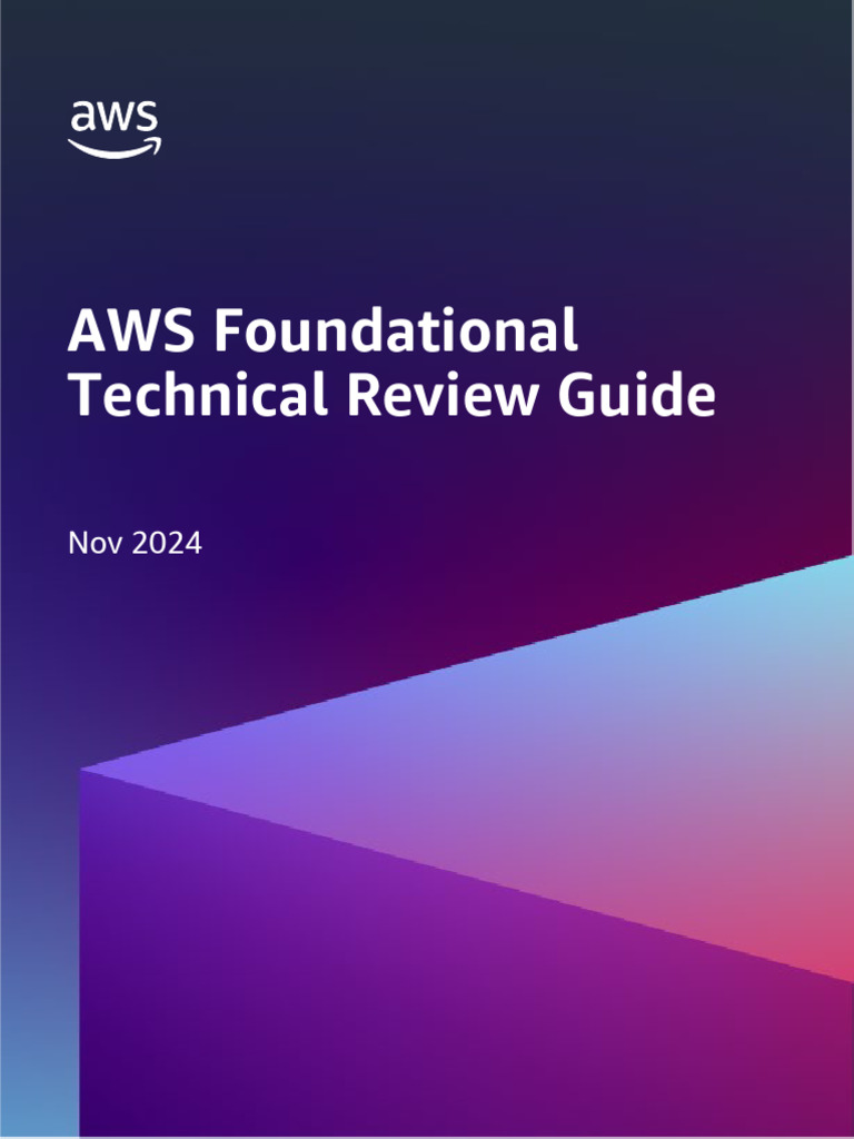AWS Foundational Technical Review Guide | PDF | Amazon Web Services ...