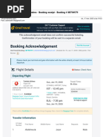 British Airways E-Ticket Receipt | PDF | Baggage | Fee