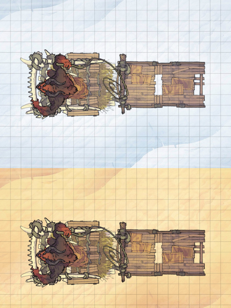 Krampus Encounter Maps - 22x16 | PDF