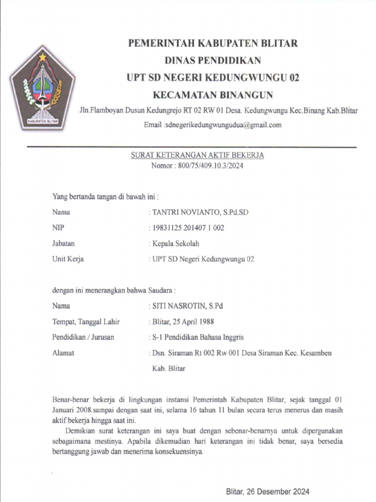 Berkas Pengajuan PIP Terbaru Format Tahun 2025 Januari | PDF