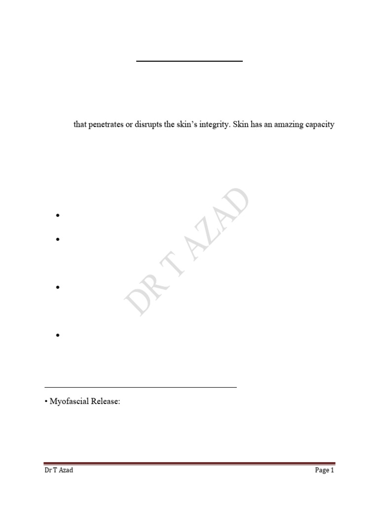 Scar Management | PDF | Scar | Wound Healing