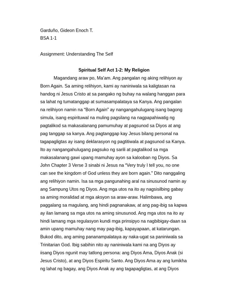 1-2 Assignment | PDF