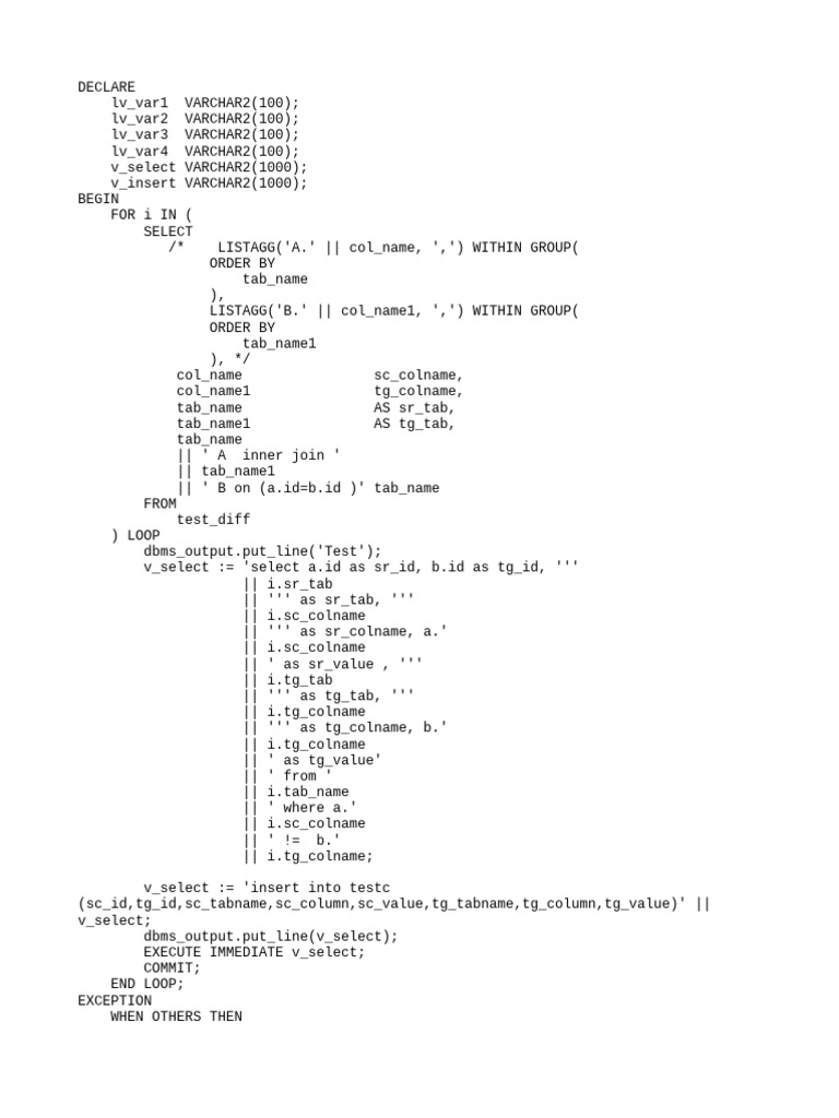 Example Code | PDF | Data Management Example Code | PDF | Data Management