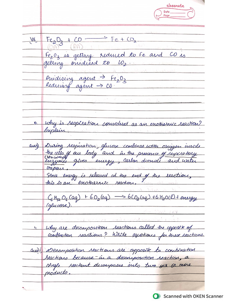Chemical Reactions and Equations, Acids, Bases Salts | PDF