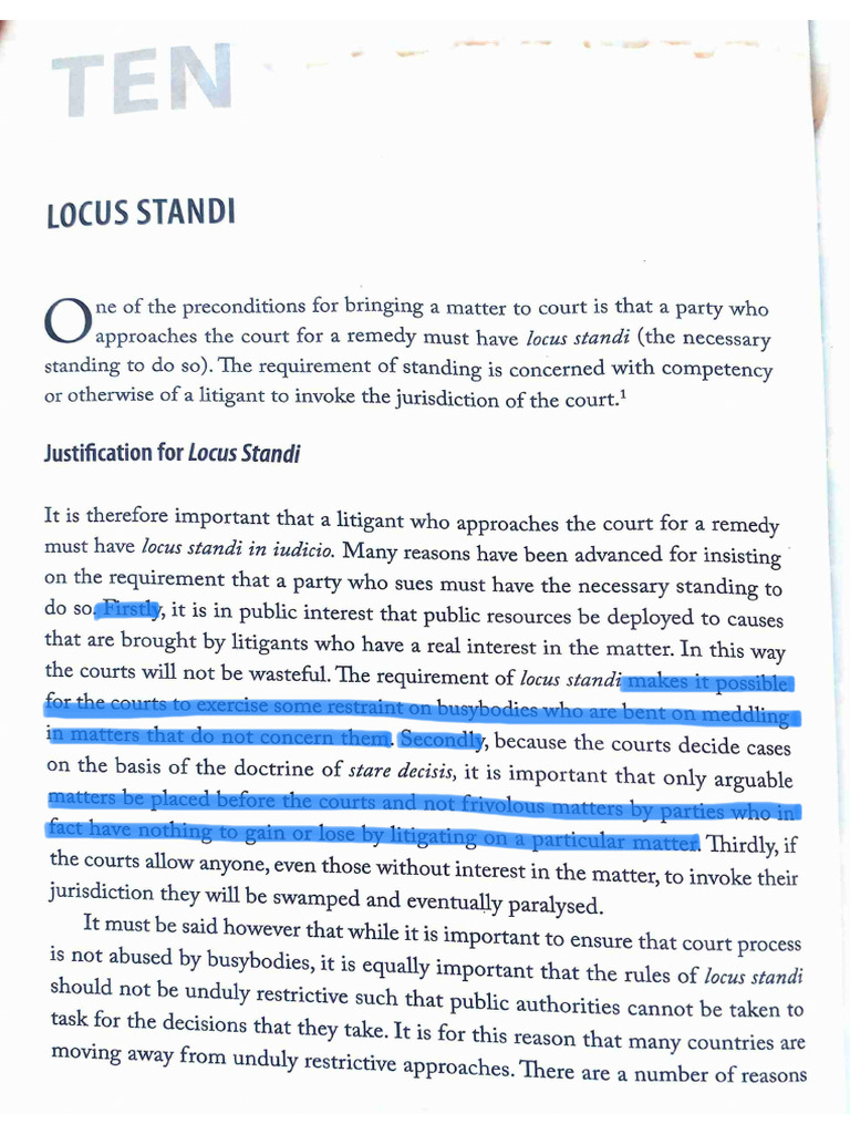 10 - Locus Standi - pp 374 - 39 | PDF