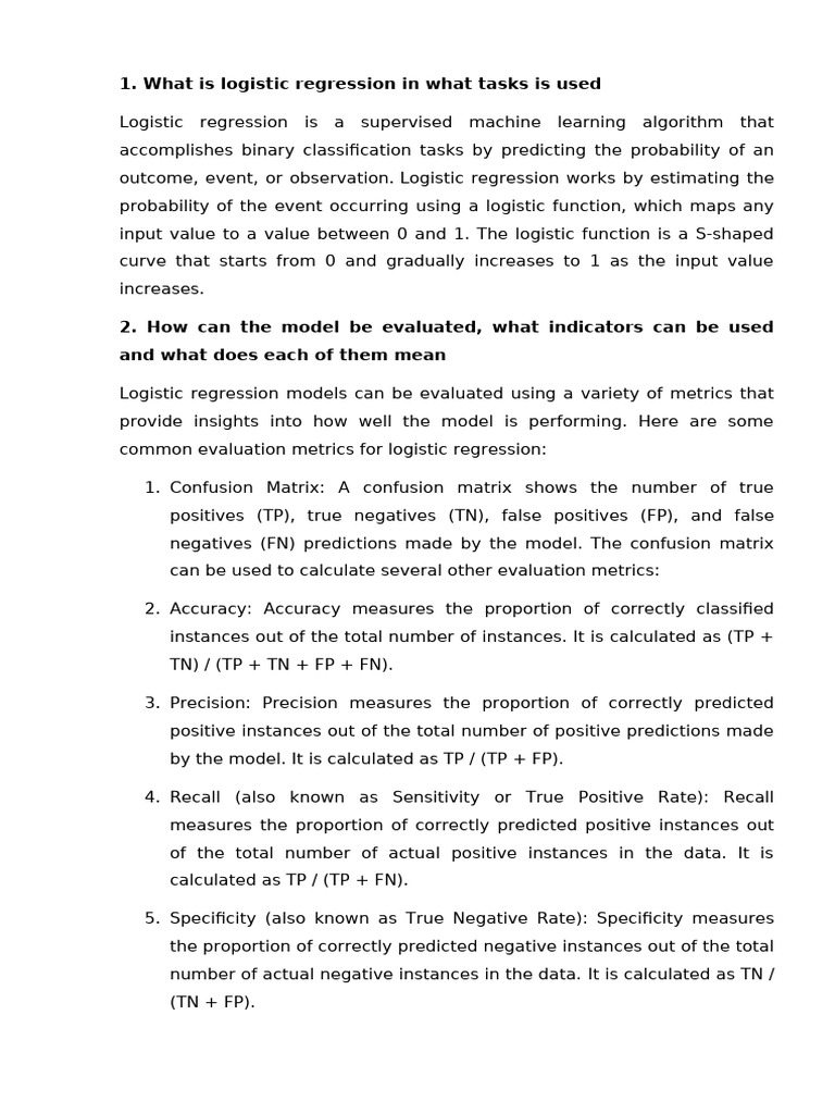 Day_3,Task_2 | PDF | Receiver Operating Characteristic | Sensitivity ...
