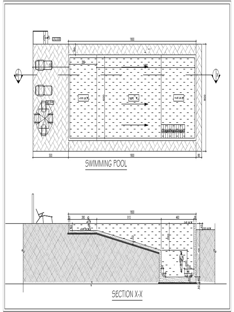 Swimming Pool Construction Details | PDF