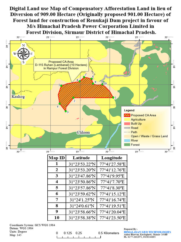 Digital Map 145 | PDF | Geography | Navigation