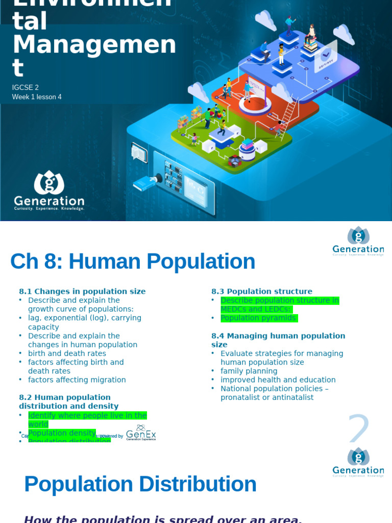 Igcse-Enviro-Pop-Density-Distr-Structure | PDF | Economies