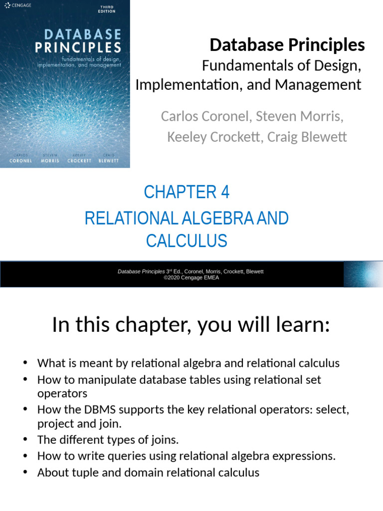 BB Mist 320 Chapter 4 | PDF | Relational Model | Relational Database