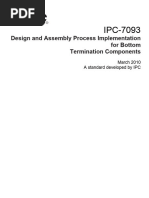 Ipc 7095e Toc | PDF | Materials