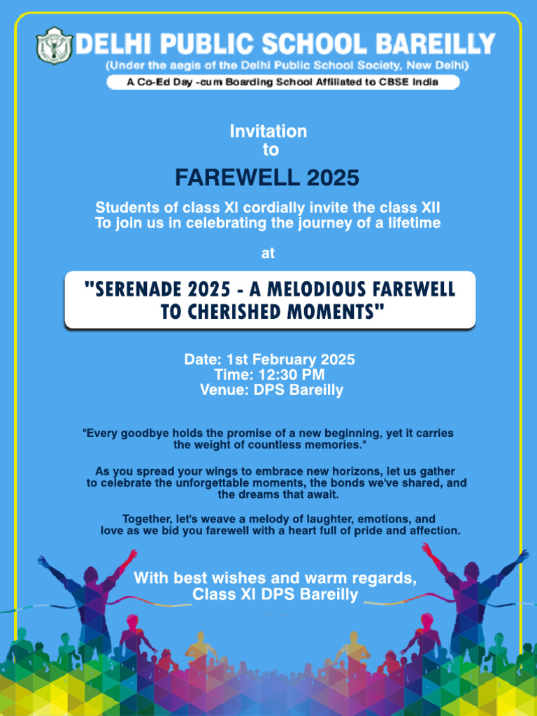 Farewell Party Invitation Flyerl | PDF
