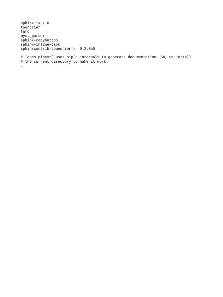 Requirements | PDF