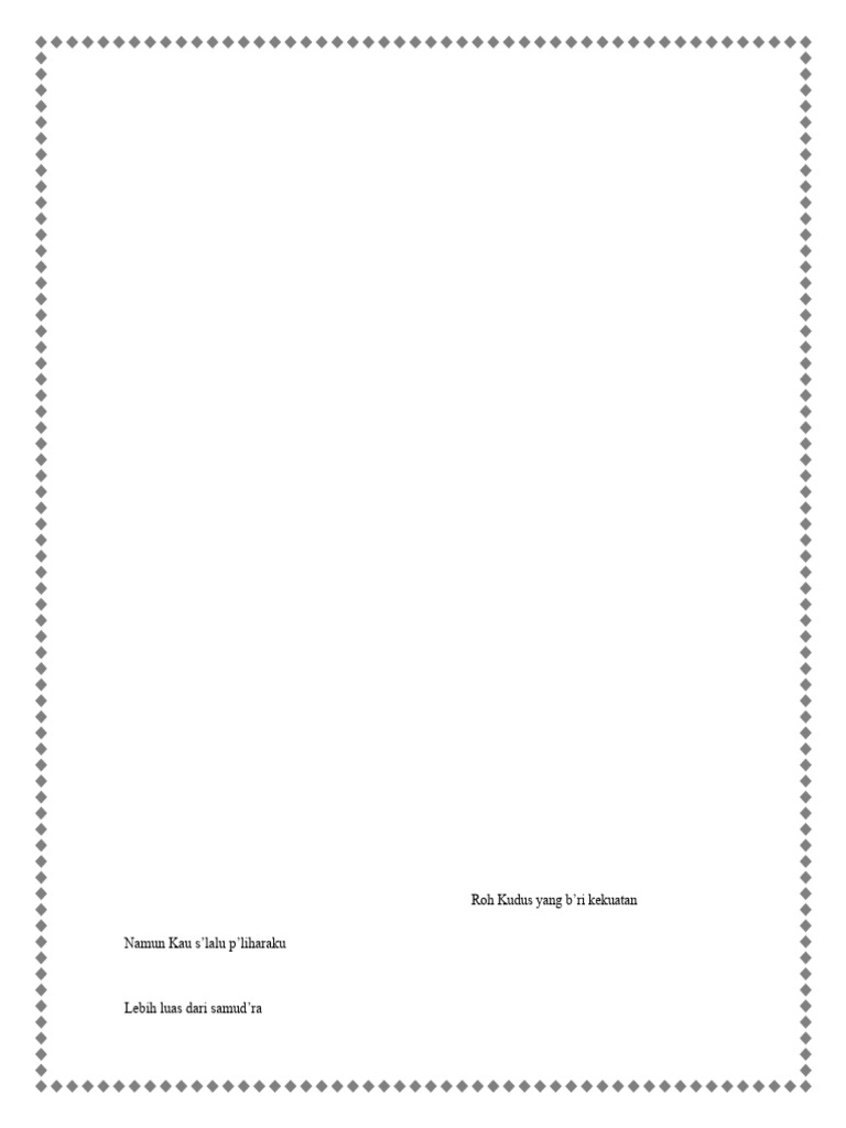 Tata Ibadah Jam Doa 02 Maret 2024 | PDF