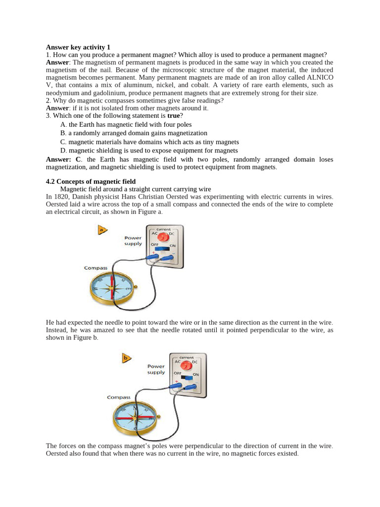Understanding Magnetism and Electromagnetism | PDF | Magnetic Field ...