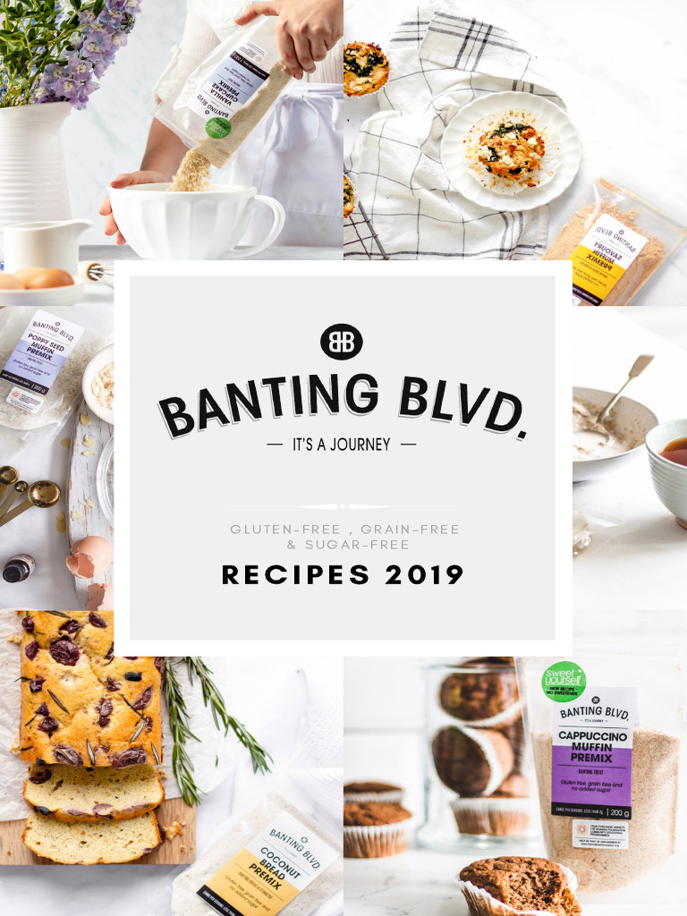 Banting Blvd. Recipes 2019-2 | PDF | Cakes | Muffin