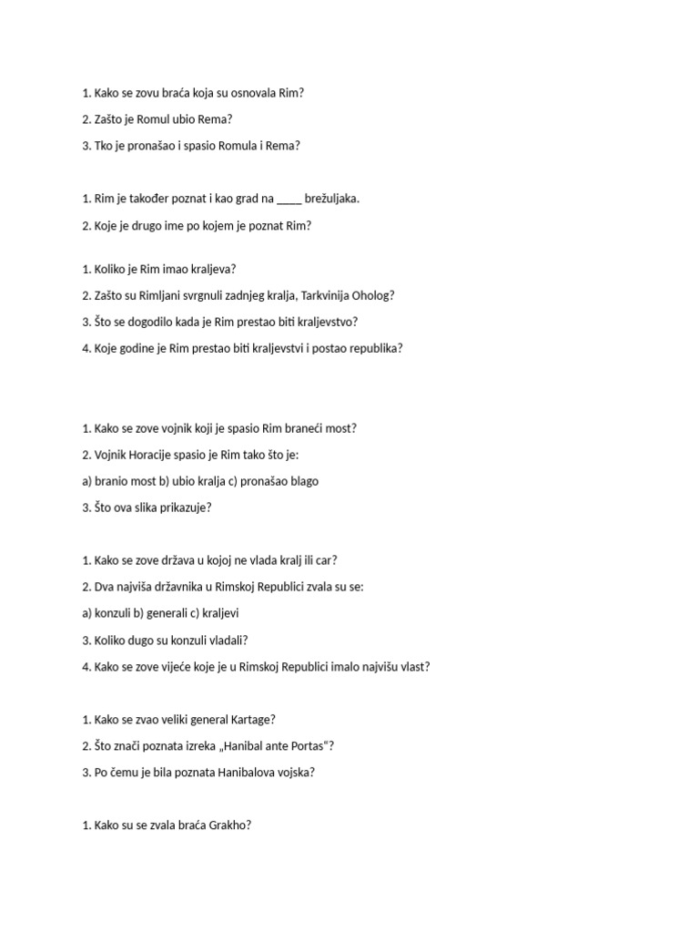 Kartaga I Ostalo | PDF