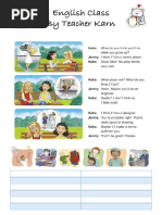 KGL Pre-A1 English Contest Sample Test | PDF