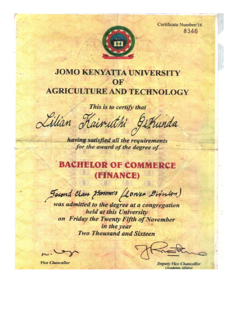 Kairuthi Gikunda | PDF