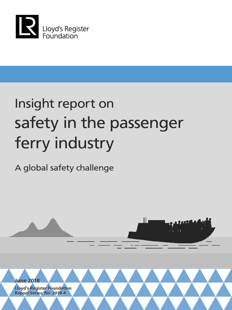 Passenger Ferry Safety Insight Report | PDF | Water Transport | Ships