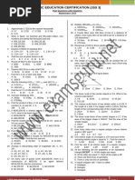 Lagos State JSS3 BECE Past Questions | PDF