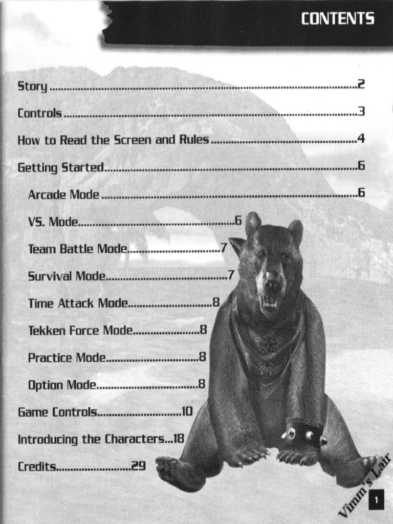 Tekken 3 | PDF