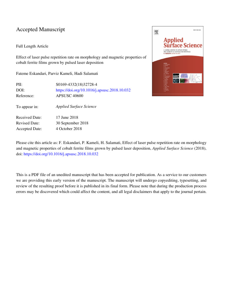 Eskan Dari 2019 | PDF | Atomic Force Microscopy | Physical Sciences