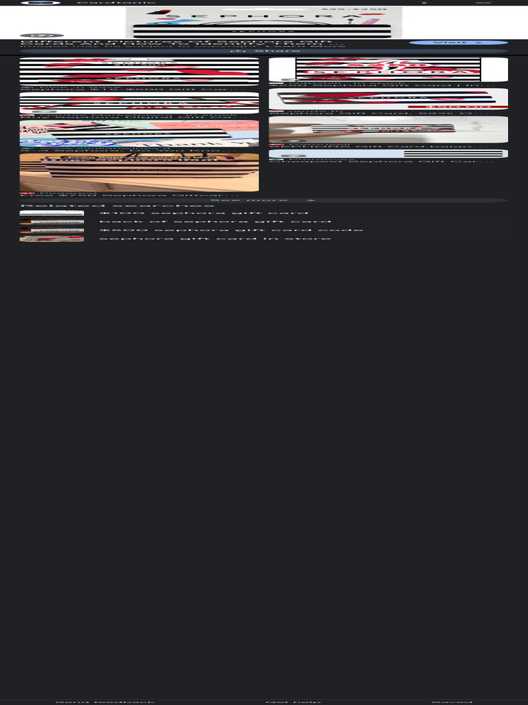 Sephora Card - Google Search | PDF