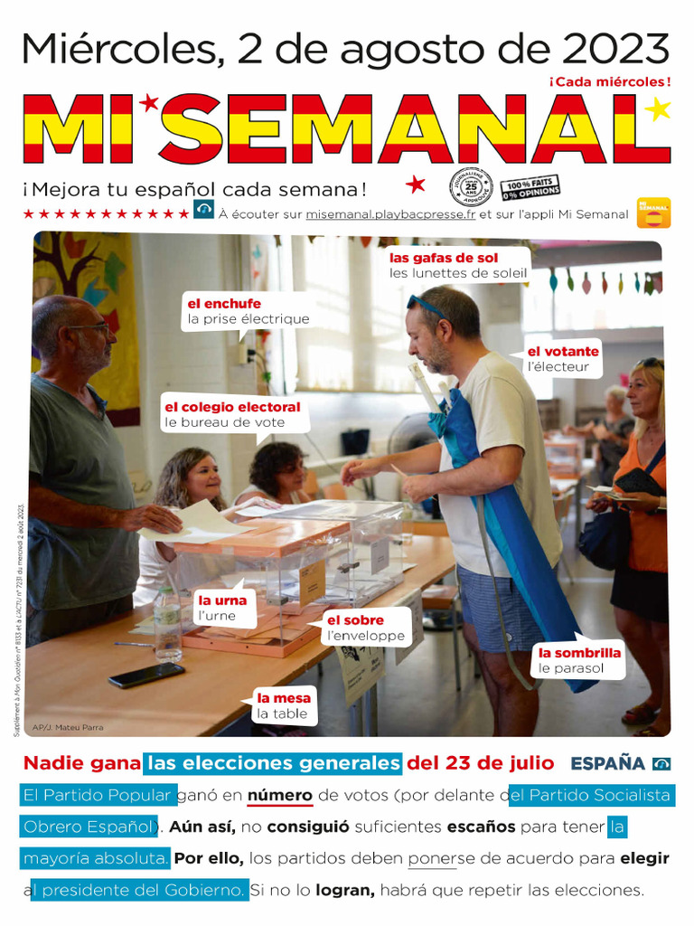 Mi Semana 2023.08.02 | PDF