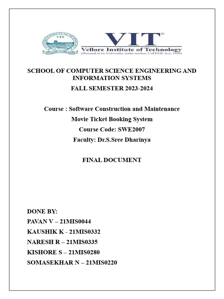SCM Final | PDF | Databases | Password