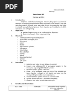 Lab 4 Powerpoint Slides (Enzymes) | PDF | Enzyme | Enzyme Inhibitor