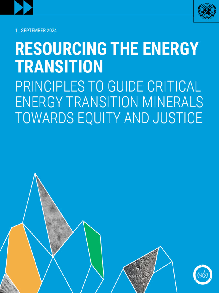 Report Economic SG Panel On Critical Energy Transition Minerals 11 Sept 2024 | PDF ...