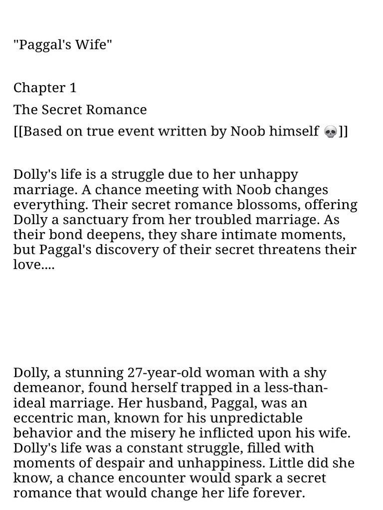 Dolly's Secret Romance Unveiled | PDF