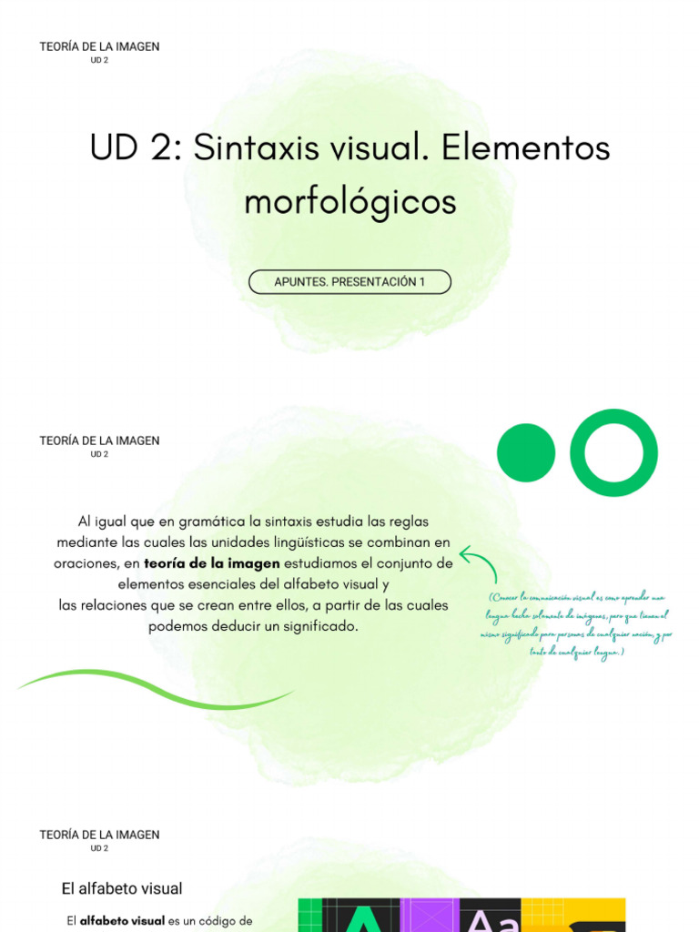 UD 2 La Sintaxis Visual - 1 - 1 | PDF