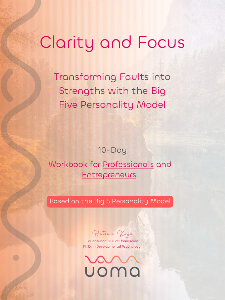 Transforming Faults Into Strengths With The Big Five Personality Model | PDF | Extraversion And ...
