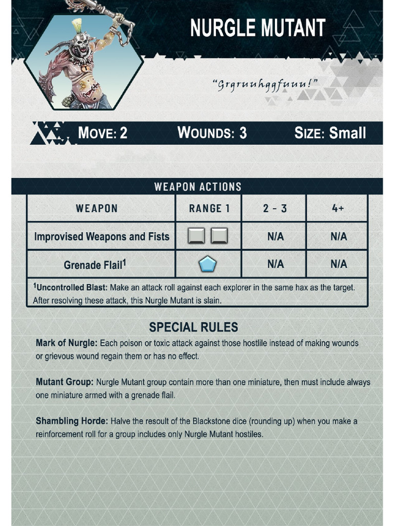 Nurgle Mutant | PDF