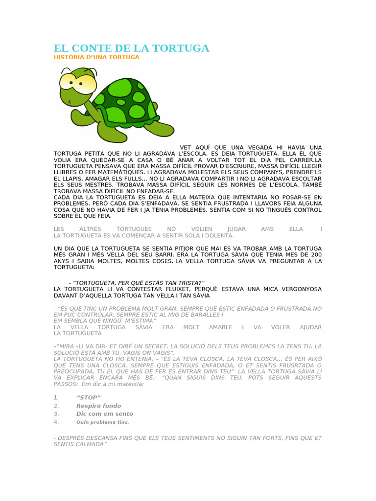 El Conte de La Tortuga | PDF