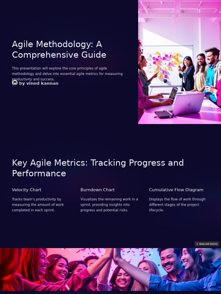 Agile Methodology A Comprehensive Guide | PDF | Agile Software Development | Performance Indicator