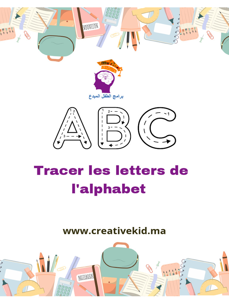 Tracer Les Letters de L'alphabet | PDF