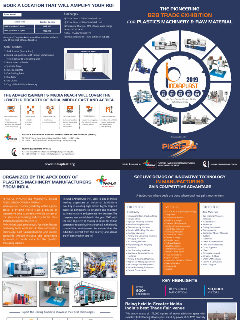 INDIA PLAST BROCHURE F | PDF | Plastic | Adhesive