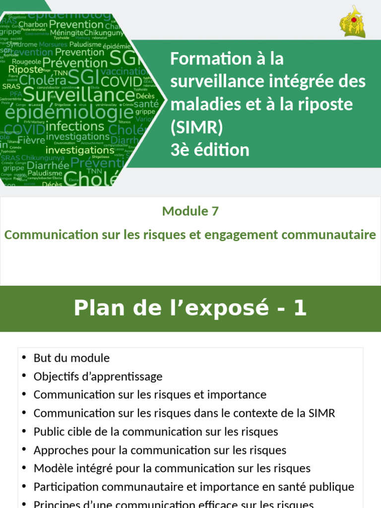 Communication sur les risques en santé publique | PDF | la ...