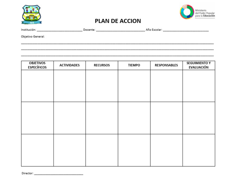 Plan de Accion1 | PDF