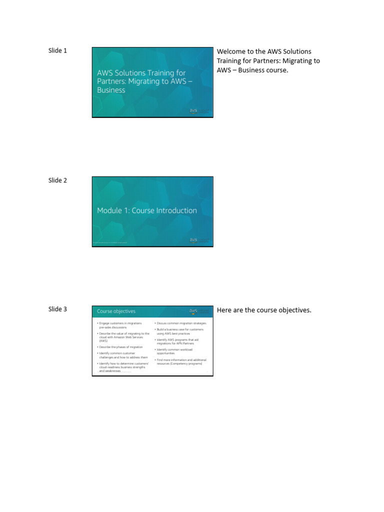 migrations-business-participants-guide | PDF | Cloud Computing | Amazon Web Services