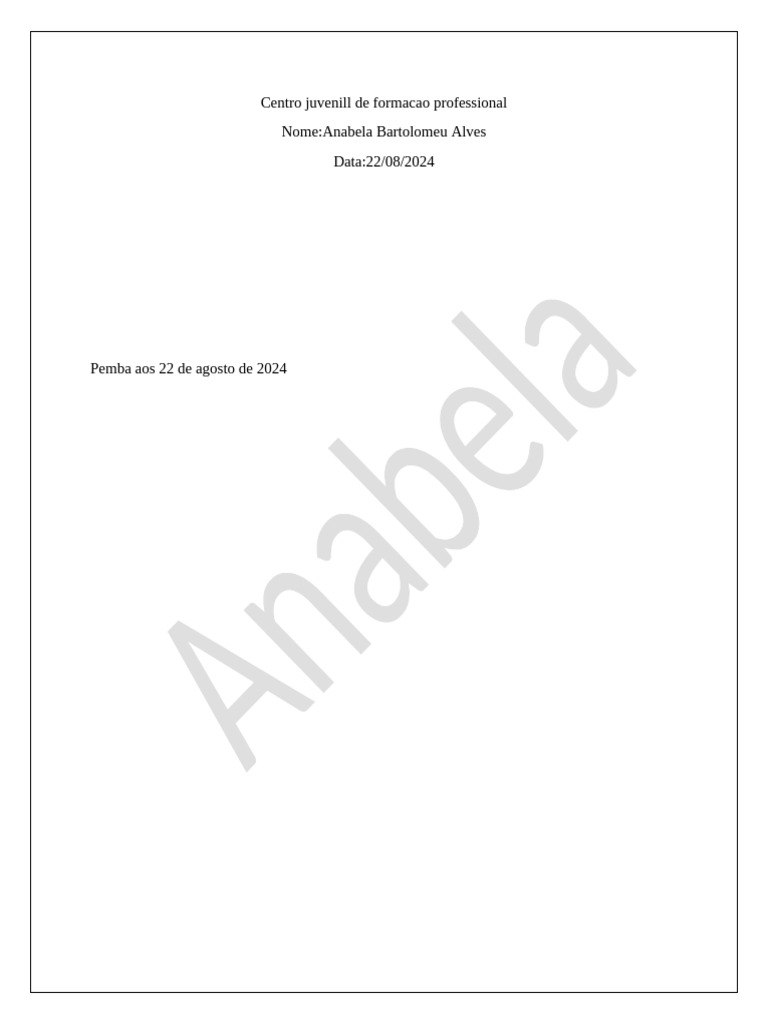 Anabela Bartolomeu Alves | PDF