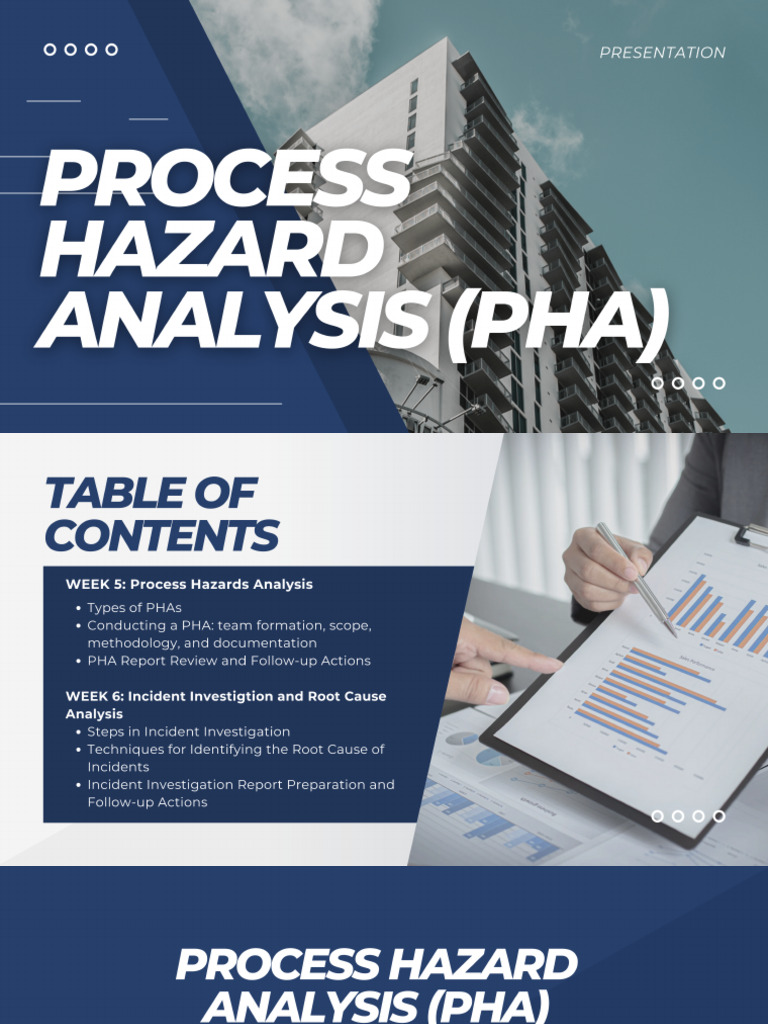 Week 5, 6 - Process Hazards Analysis (PHA) | PDF
